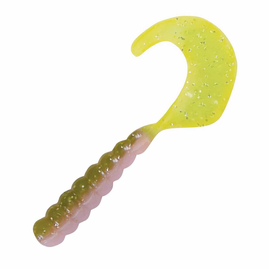 Kalin's Triple Threat 2 inch Soft Plastic Grub World Record Black ...