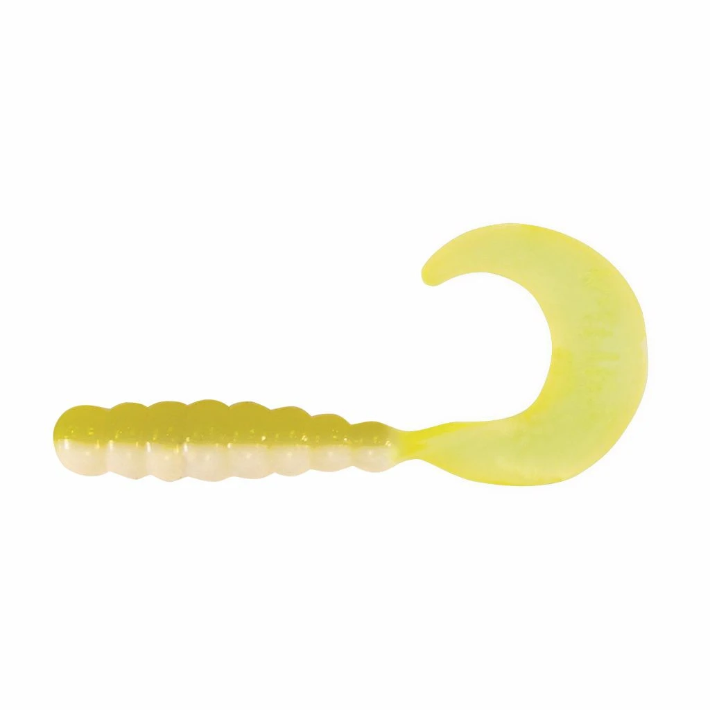 Kalin's Triple Threat 2 inch Soft Plastic Grub World Record Black ...