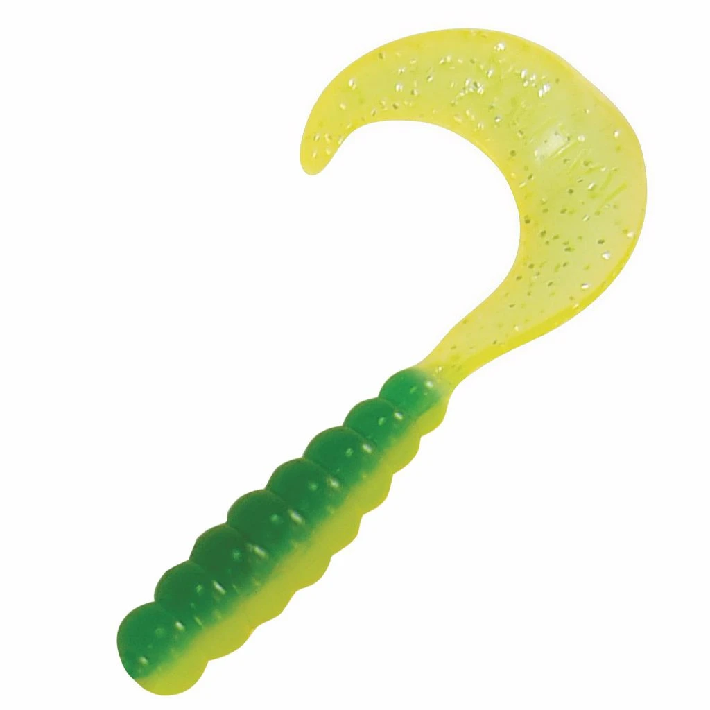 Kalin's Triple Threat 2 inch Soft Plastic Grub World Record Black ...