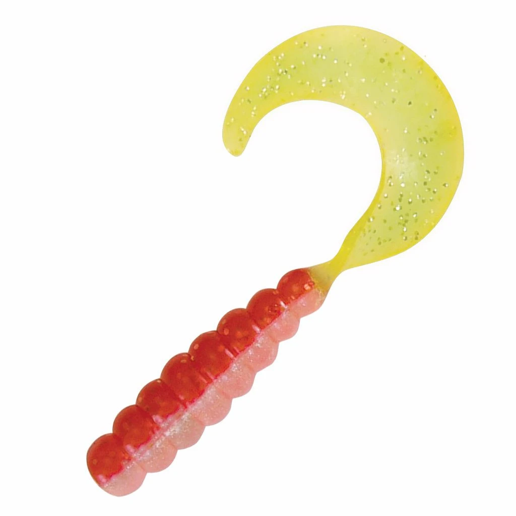 Kalin's Triple Threat 2 inch Soft Plastic Grub World Record Black ...