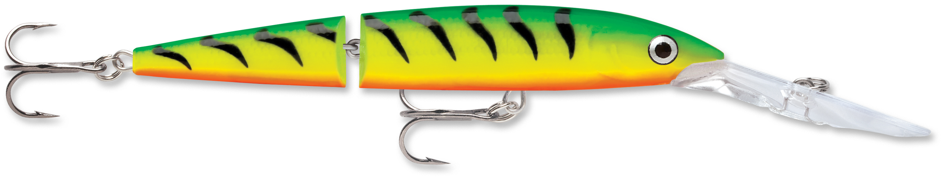 Rapala Jdhj-12 Green Tiger UV Jointed Deep Husky Jerk 12 Fishing Lure ...