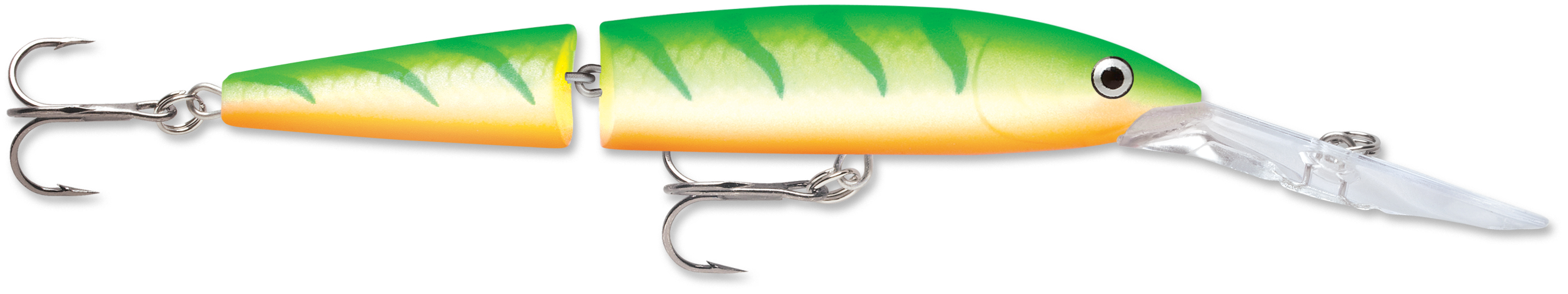 Rapala Jdhj-12 Green Tiger UV Jointed Deep Husky Jerk 12 Fishing Lure ...