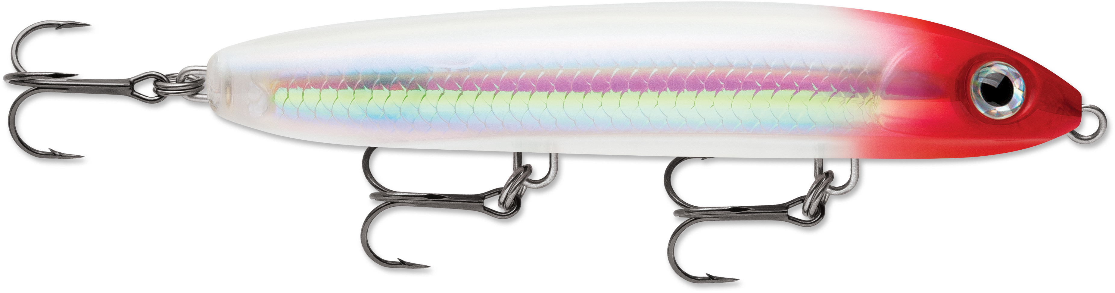 Rapala SKV13CH Skitter Walk 1 Oz Chrome FWSW Crankbait Fishing Lure for ...