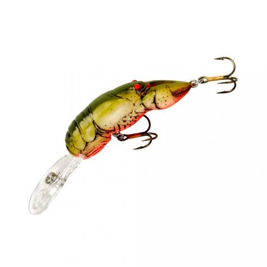 Rebel Deep Wee Crawfish Lure 2 3/8 inch Deep Diving Crawfish Imitating ...
